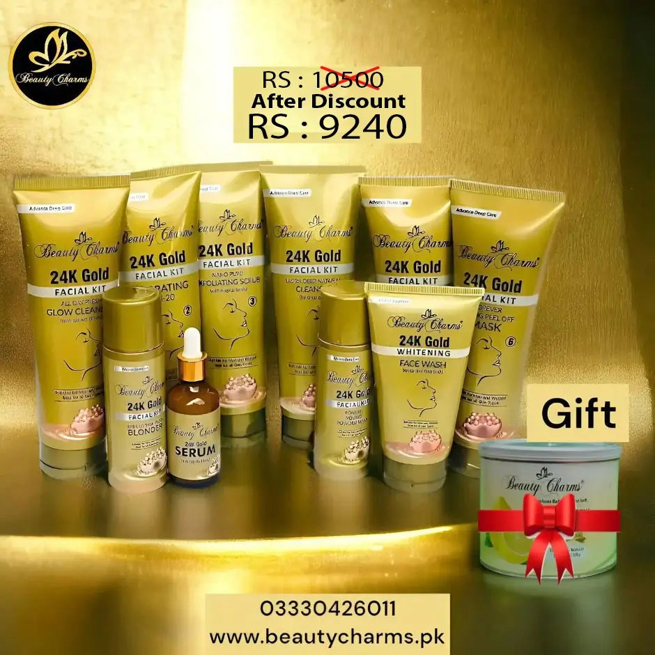 Shop 24K Best Facial Kit in Pakistan for Glowing Skin