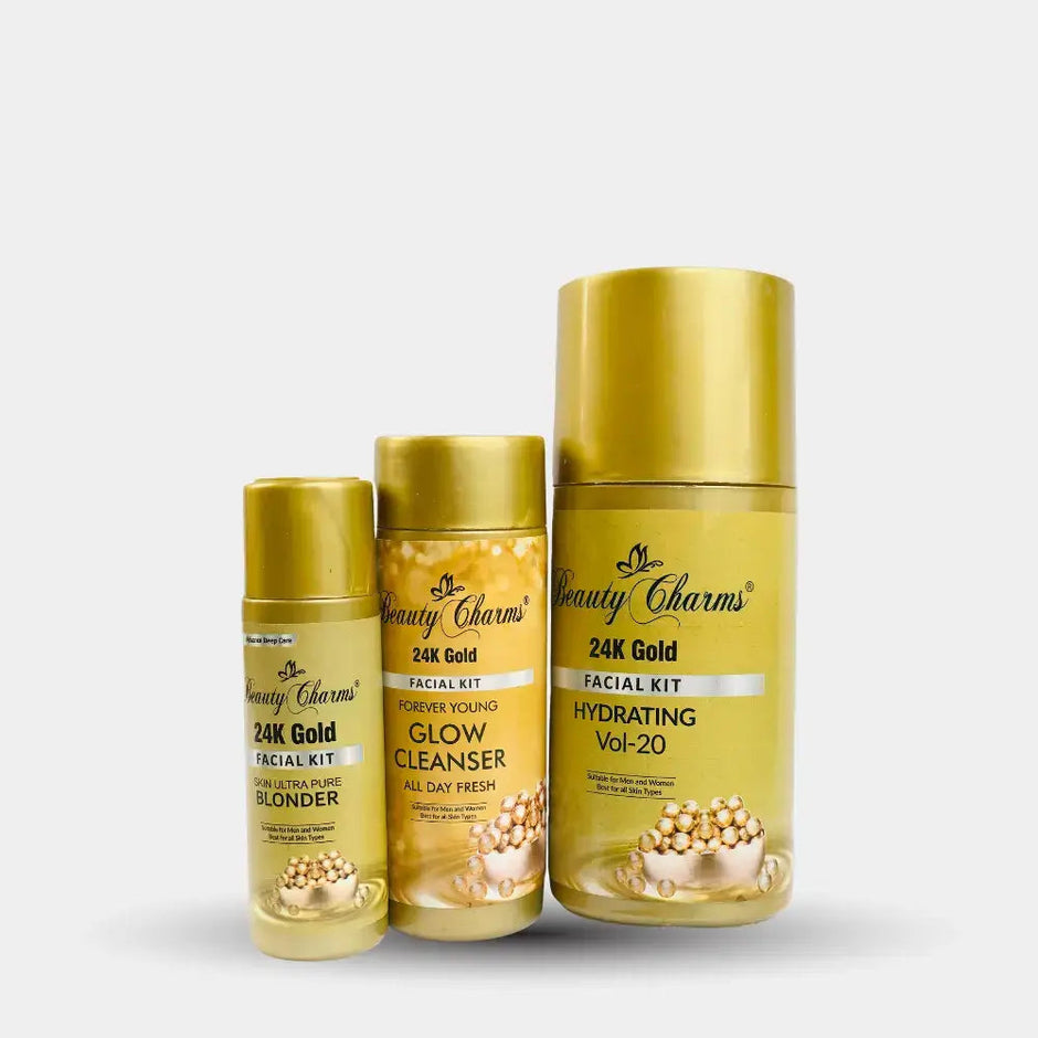 24K Gold Best Skin Polishing Kit at Home